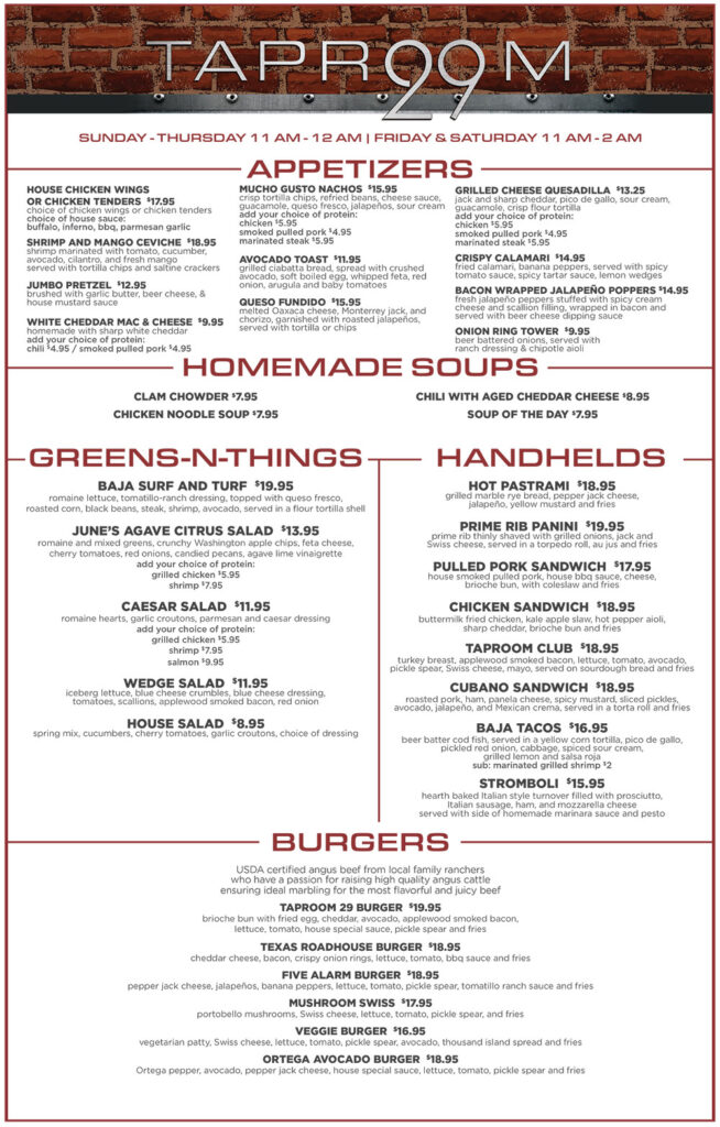 Taproom 29 - Spotlight 29 Casino